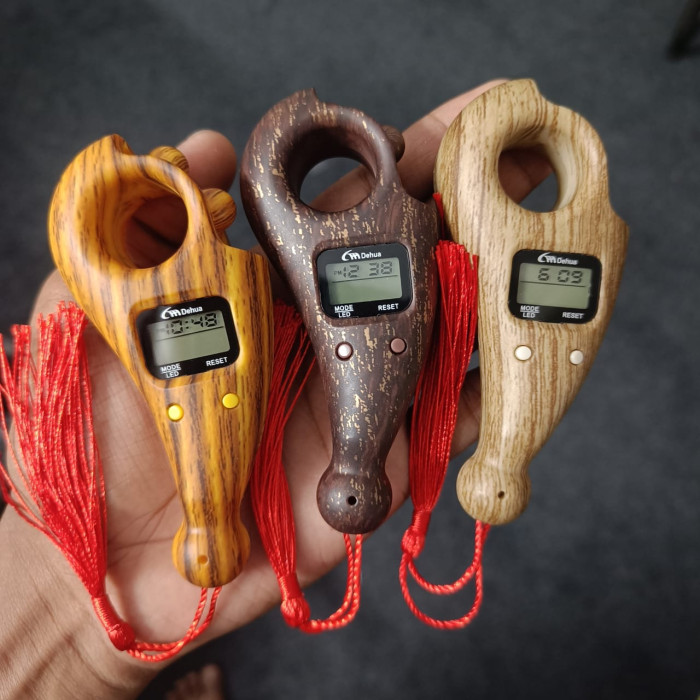 Pure Bazaar BD - 𝟐 𝐏𝐂𝐒 Digital Tasbeeh Tally Counter with watch